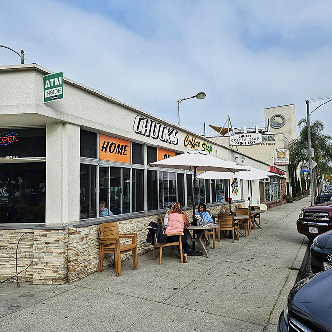 The unassuming exterior of Chuck's Coffee Shop hides culinary treasures that locals have cherished for decades. Sometimes the best places don't need fancy facades.