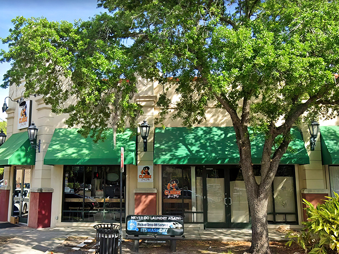 The emerald green awning beckons like a sandwich oasis in Jacksonville's Five Points neighborhood. This unassuming storefront hides culinary treasures within.