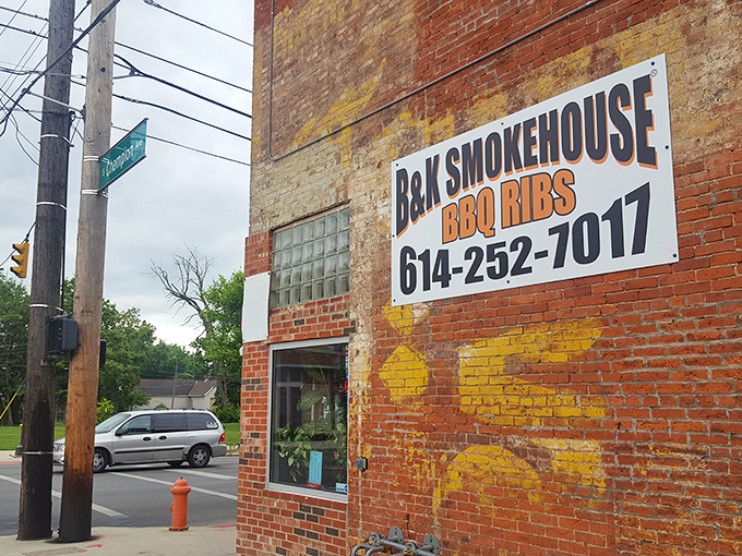 The unassuming brick exterior of B&K Smoke House might not stop traffic, but the aroma wafting from inside certainly will. BBQ treasure hunting at its finest.
