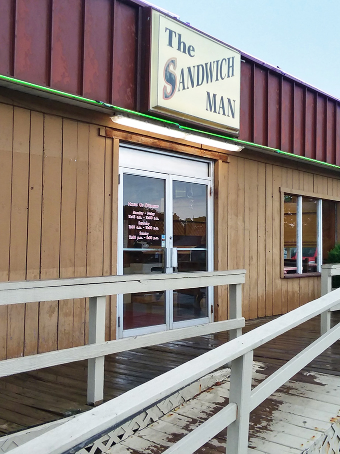 The unassuming exterior of The Sandwich Man belies the culinary treasures within. Sometimes the best food comes from places that invest in flavor rather than fa&ccedil;ade.