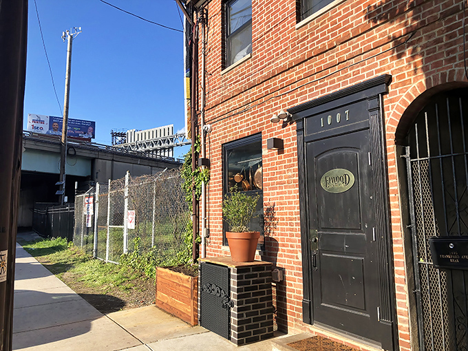 The unassuming brick exterior of Elwood in Fishtown hides culinary treasures like a speakeasy for food lovers. Pennsylvania's best-kept secret has a doorway that whispers, "Come in, get comfortable."