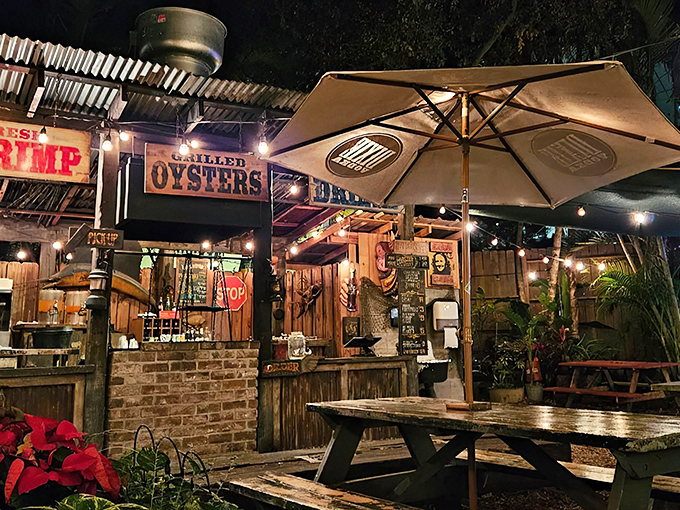 The vintage bicycle out front isn't just decoration&mdash;it's a time machine transporting you to Old Florida's golden age of seafood shacks.