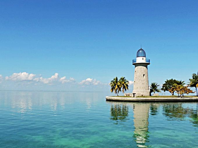 Like a Mediterranean mirage rising from turquoise waters, the Boca Chita Lighthouse creates the perfect Florida postcard moment that Instagram filters can't improve.