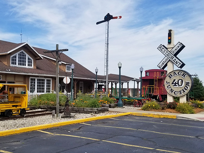 This wooden wonderland in Decatur looks like a barn that decided to become everyone's favorite restaurant.