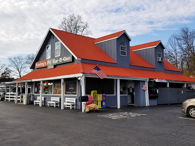 This humble exterior hides treasures that would make a food critic weep with joy.