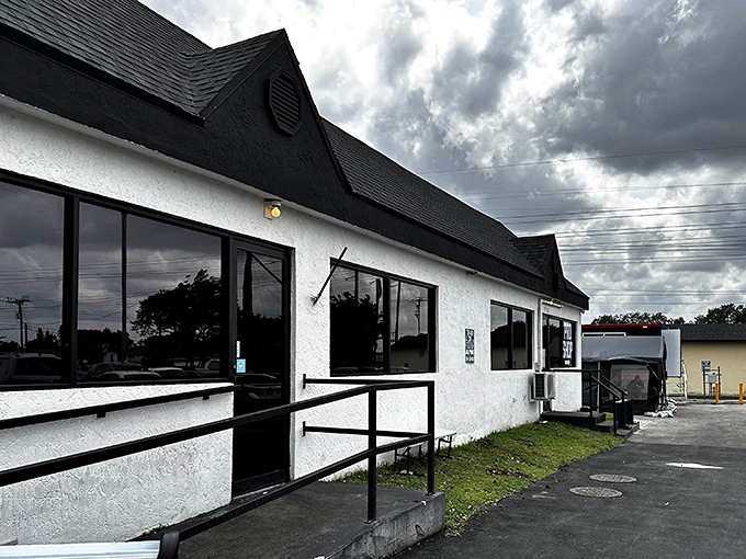 From the outside, Apocalypse BBQ looks unassuming, but those massive smokers hint at the magic happening within.