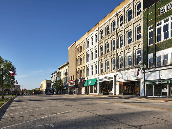 Historic downtown Quincy looks like a movie set where time decided to take a leisurely Midwestern pause. Those architectural details would cost a fortune to replicate today.