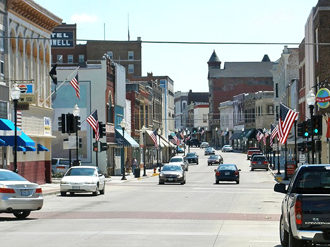 Downtown Sedalia's historic brick facades tell stories spanning generations, like a Midwest time capsule with better parking options.