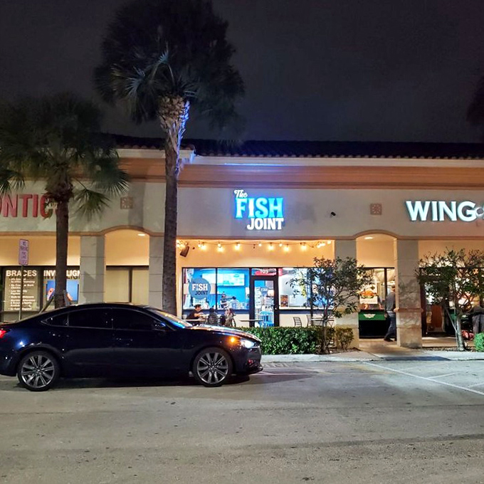 The Fish Joint's unassuming exterior hides culinary treasures that would make any seafood lover's heart skip a beat.