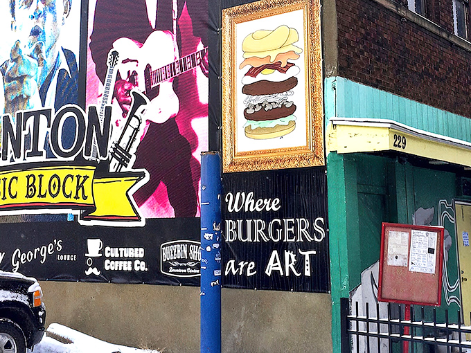 1. the burger at this bar in ohio is so good, you'll crave it all year