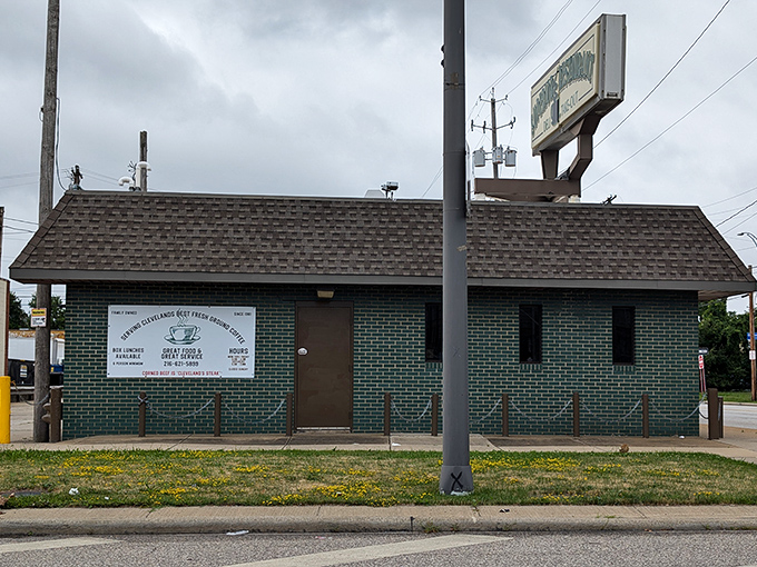 The unassuming green brick fortress of flavor doesn't need fancy architecture&mdash;it's been letting the food do the talking since 1981. 