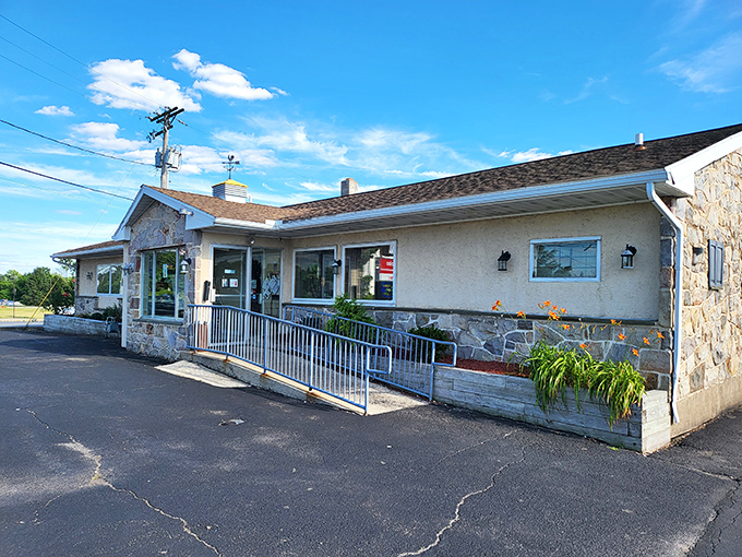 The unassuming exterior of Sunset Family Restaurant gives no hint of the burger brilliance waiting inside. Pennsylvania's best-kept culinary secret hides in plain sight.