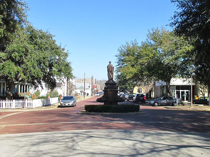 Jefferson's brick-paved streets aren't just picturesque &ndash; they're time machines disguised as roadways, forcing modern life to slow to a 19th-century pace.