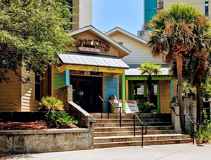 River City Cafe stands ready to convert skeptics into believers, one legendary burger at a time.