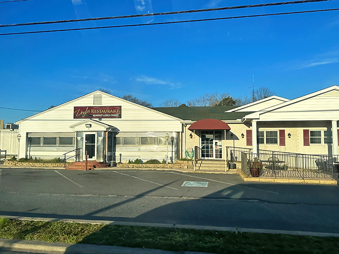The unassuming exterior of Doyle's Restaurant in Selbyville hides culinary treasures that have locals and travelers alike making regular pilgrimages.