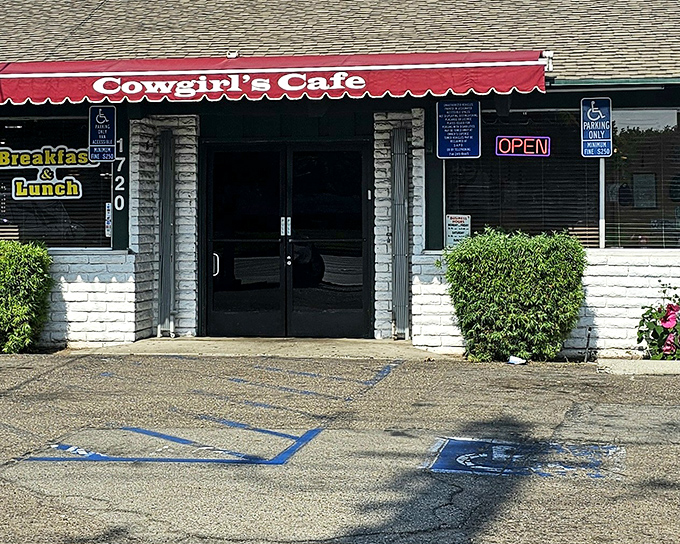 The unassuming exterior of Cowgirls Cafe in Santa Ana might not stop traffic, but trust me&mdash;what's inside will stop you in your tracks.