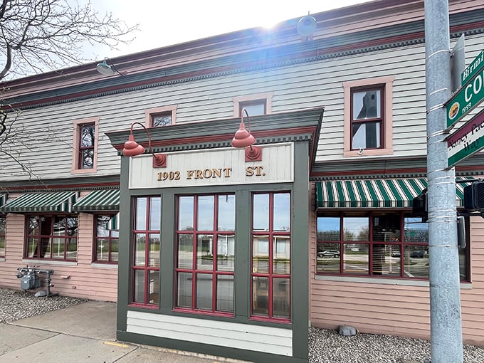Standing proud on Front Street, this Toledo treasure has been serving happiness on a bun since way back when.