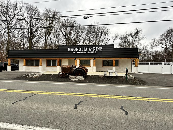 From roadside afterthought to culinary destination &ndash; Magnolia & Pine's unassuming exterior hides flavor treasures that would make any food detective proud.