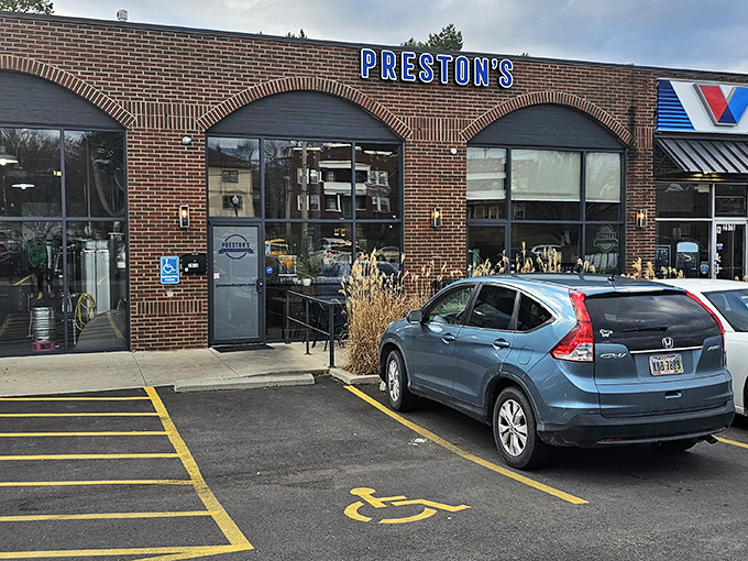 The brick façade of Preston's might look unassuming, but behind those doors awaits a burger experience that'll make your taste buds throw a parade.