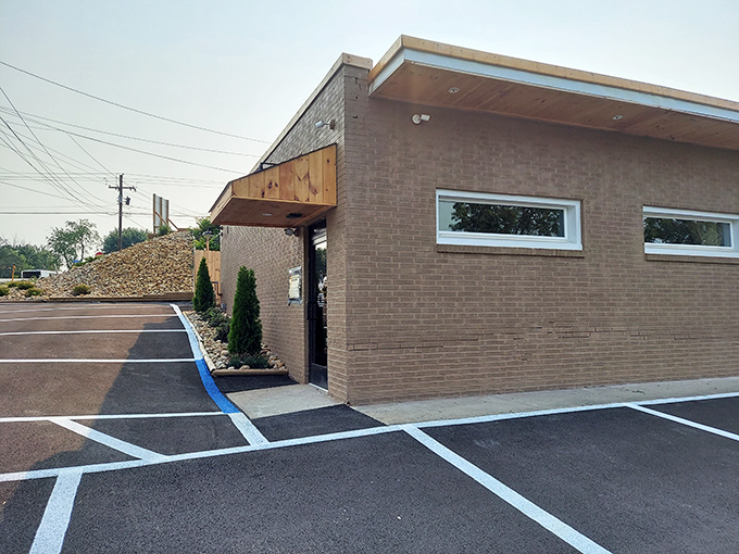 The unassuming brick exterior of Roosters Roost proves once again that culinary treasures often hide in plain sight, waiting for hungry explorers to discover them.