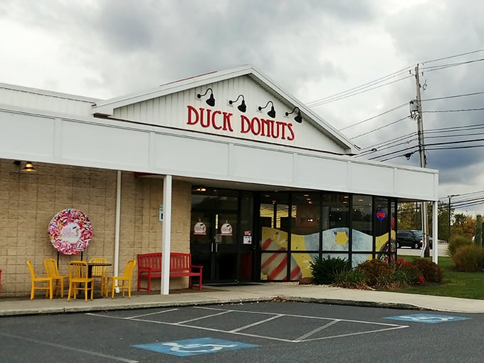 This unassuming storefront holds liquid donut dreams that'll make your morning commute infinitely more dangerous.