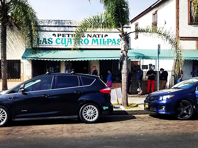 The line outside Las Cuatro Milpas isn't a bug, it's a feature. San Diego locals know this unassuming storefront houses culinary treasures worth waiting for.