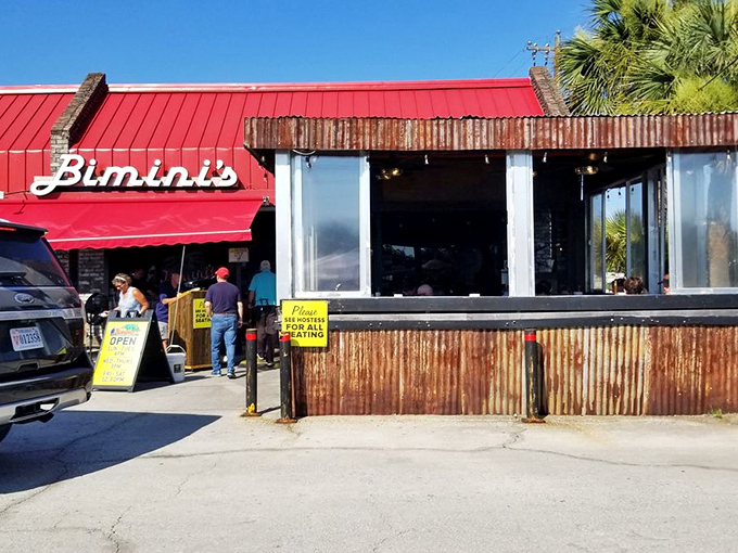 The unassuming exterior of Bimini's hides seafood treasures within, like finding a pearl in the most ordinary-looking oyster.