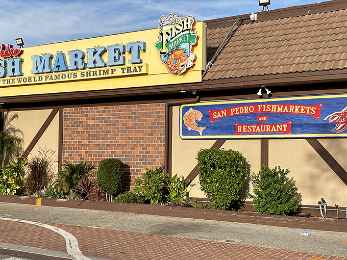 The unassuming exterior of San Pedro Fish Market hides seafood treasures that would make Neptune himself skip his diet.