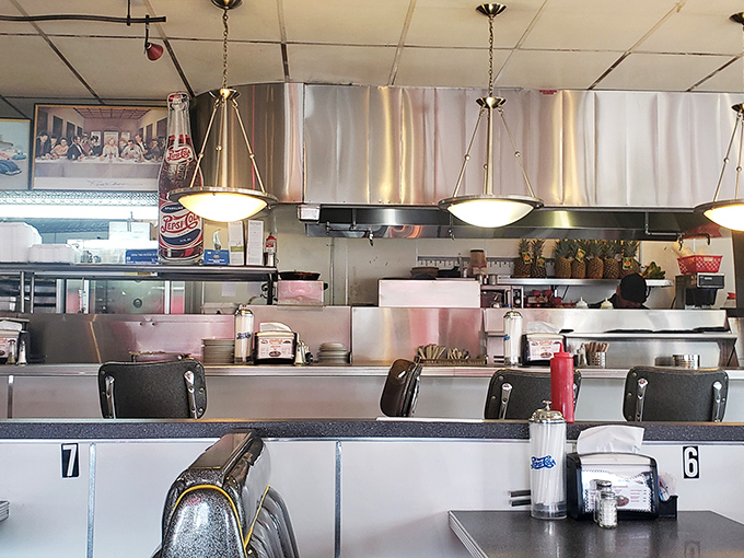 With vintage booths, shiny chrome, and the smell of sizzling classics in the air, Chubby&rsquo;s feels like stepping into a time capsule of comfort and flavor. 
