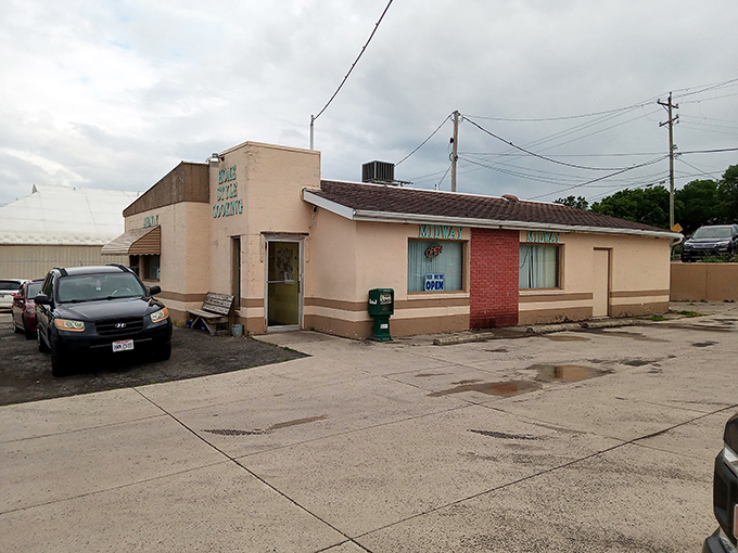 The unassuming exterior of Midway Restaurant in Kenton might not stop traffic, but locals know this modest building houses breakfast magic worth seeking out.