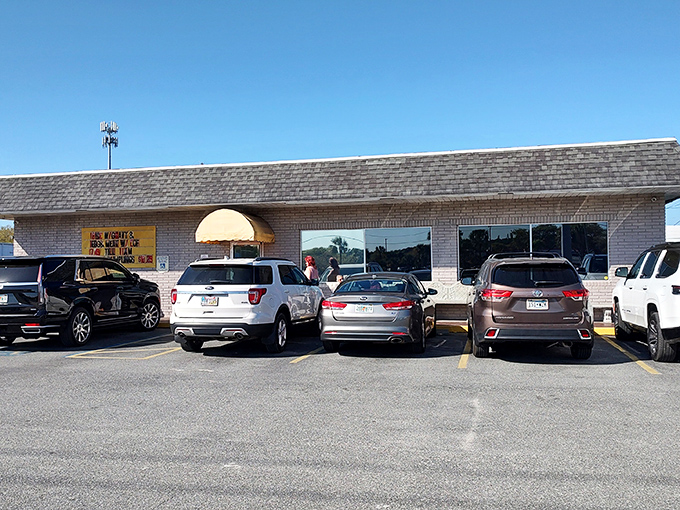 The unassuming exterior of Grannie's Country Cookin' hides culinary treasures that have Florida license plates filling the parking lot daily.