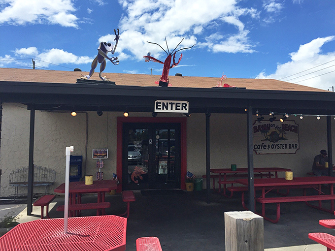 The unassuming exterior of Bayou on the Beach might not scream "culinary destination," but that's part of its charm&mdash;like finding a rare vinyl in a discount bin.