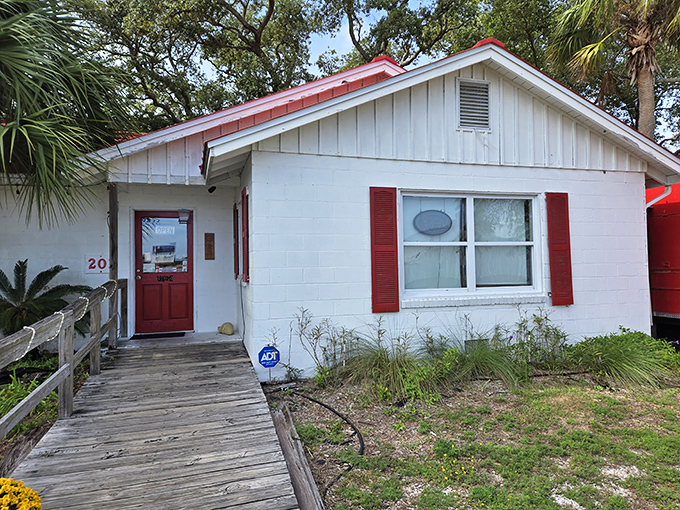 The little white house with the red roof isn't trying to impress anyone&mdash;until you taste what's cooking inside. Florida's hidden seafood treasures are often the most unassuming.