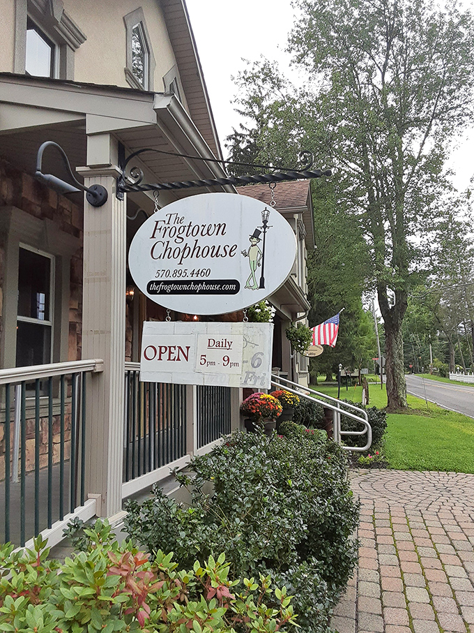 The stately exterior of The Frogtown Chophouse welcomes you like an old friend's country home&mdash;if your friend happened to be a culinary genius with exquisite taste.
