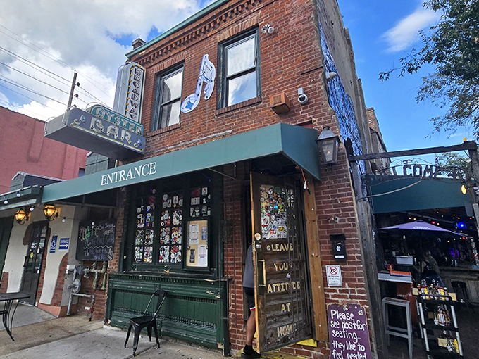 The unassuming brick exterior hides a culinary wonderland. Like finding Narnia in your closet, but with better seafood and no talking lions.