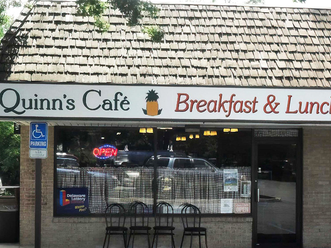 The unassuming brick exterior with its cheerful red roof houses culinary treasures that locals have been keeping secret from the rest of Delaware.