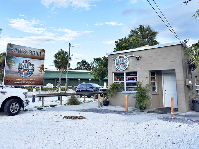 This humble concrete block building holds Tampa's best-kept culinary secret inside its unassuming walls.