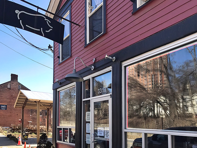 The unassuming exterior that houses Cincinnati's best-kept barbecue secret &ndash; sometimes greatness hides in plain sight.
