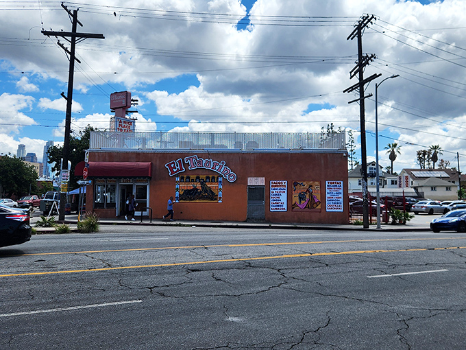 El Taurino's vibrant exterior might not scream "food destination," but locals know this unassuming building houses some of LA's most authentic Mexican flavors.