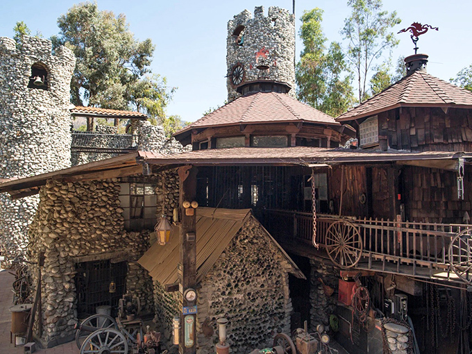 Stone upon stone, a DIY medieval fantasy rises in suburban Glendora. This isn't Disneyland's carefully engineered magic&mdash;it's something far more authentic.