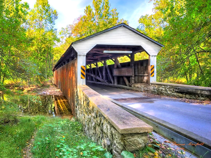 This wooden wonder has been quietly stealing hearts since before your great-grandparents learned to spell "bridge."