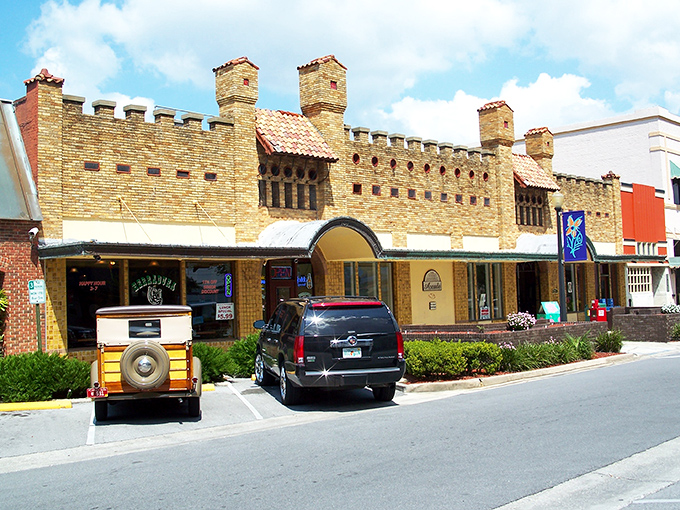 Downtown Lake Wales showcases stunning Mediterranean architecture that makes you feel like you've stumbled onto a European movie set with Florida sunshine.