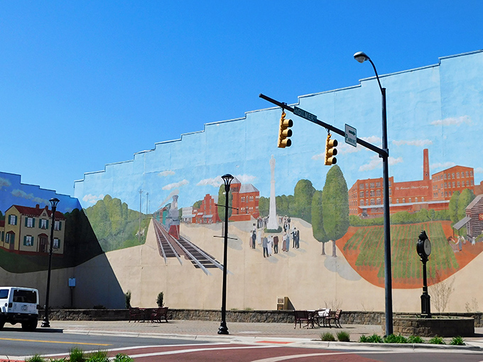 Historic storefronts stand like sentinels of simpler times in downtown Reidsville, where window shopping isn't just an activity&mdash;it's practically a social event.