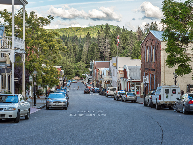 Broad Street beckons with its perfectly preserved Gold Rush charm. This isn't a movie set&mdash;it's Nevada City's living, breathing main drag where history meets small-town hospitality.
