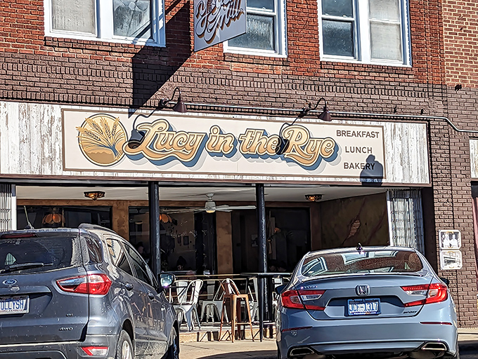 Lucy in the Rye's vintage brick storefront beckons from downtown Sylva like a culinary lighthouse, promising breakfast treasures worth the journey.