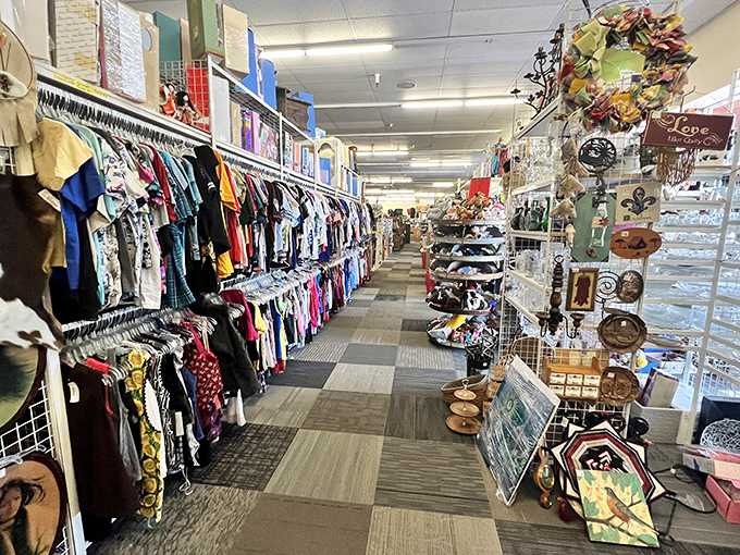 Welcome to Mesa's treasure chest, where "Call it New / Call it Antique" promises adventures in every aisle.