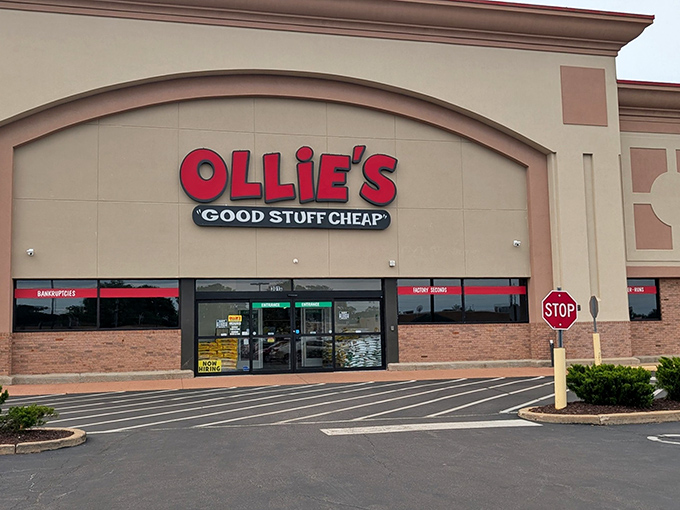 The promised land of bargains beckons with its cheerful red signage and "Good Stuff Cheap" motto that speaks truth.