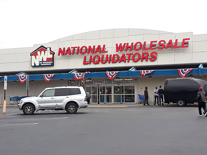 The treasure hunt begins! Aisles stretch like highways of possibility, where everyday essentials mingle with unexpected finds waiting to be discovered.