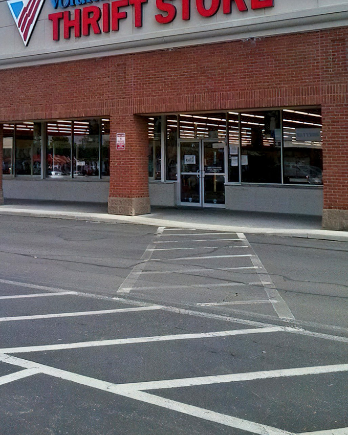 The unassuming brick exterior of VOA Thrift Store in Gahanna hides a treasure trove within&mdash;like finding a speakeasy, but for bargain hunters. 