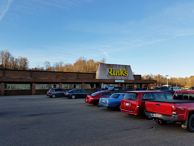 Don't let the humble exterior fool you&mdash;behind that bright yellow "Rinks" sign lies a treasure hunter's paradise waiting to be explored